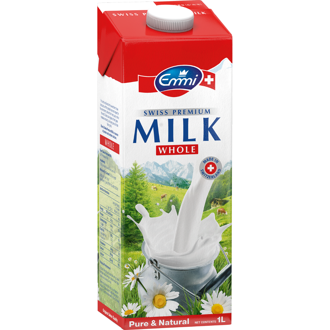 Emmi Swiss Premium Milk FP UHT 3,5% 12x1L | Emmi Asia