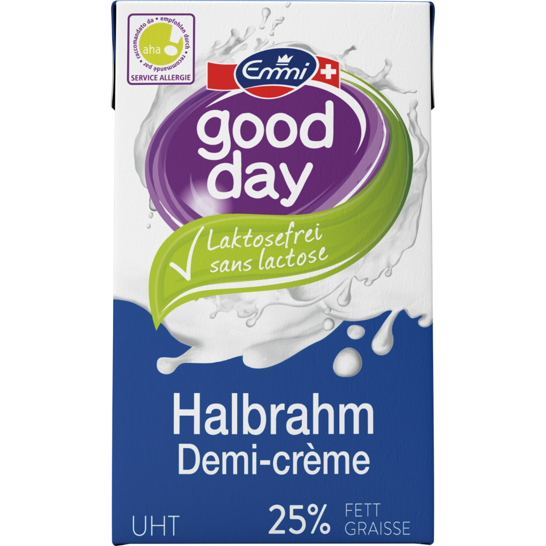 Emmi good day Halbrahm UHT 250ml | Emmi Gruppe