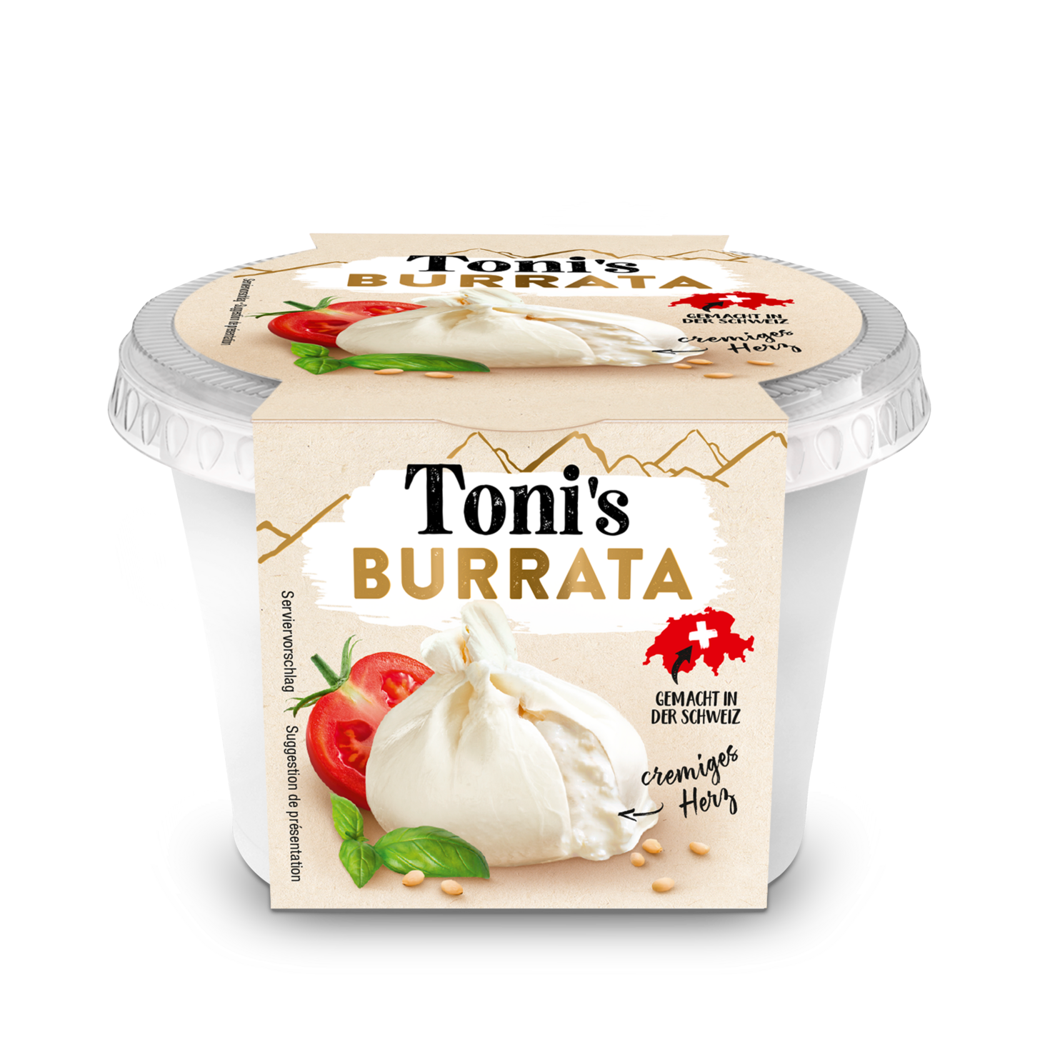 Toni's Burrata 125g | Groupe Emmi
