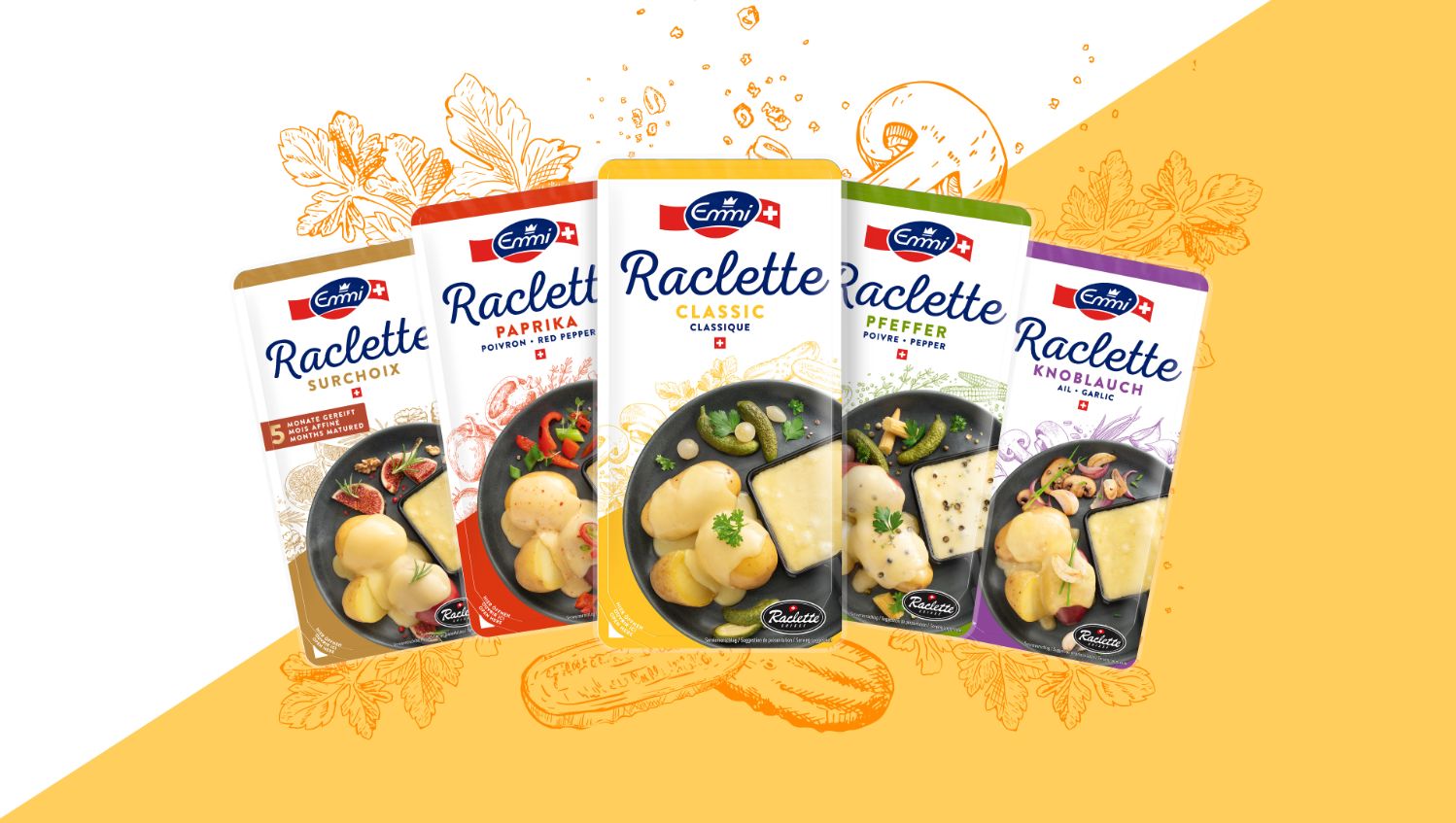 Emmi Raclette: Something to suit every taste! | Emmi Group