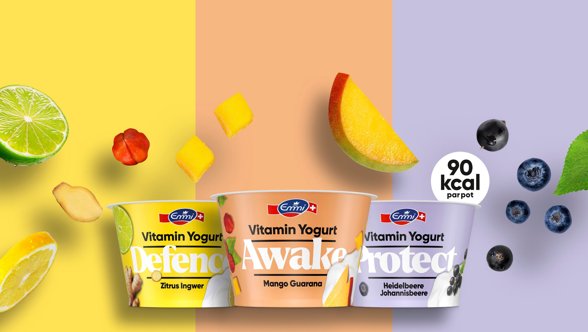 Emmi Vitamin Yogurt – Des vitamines à savourer à la cuillère! | Groupe Emmi
