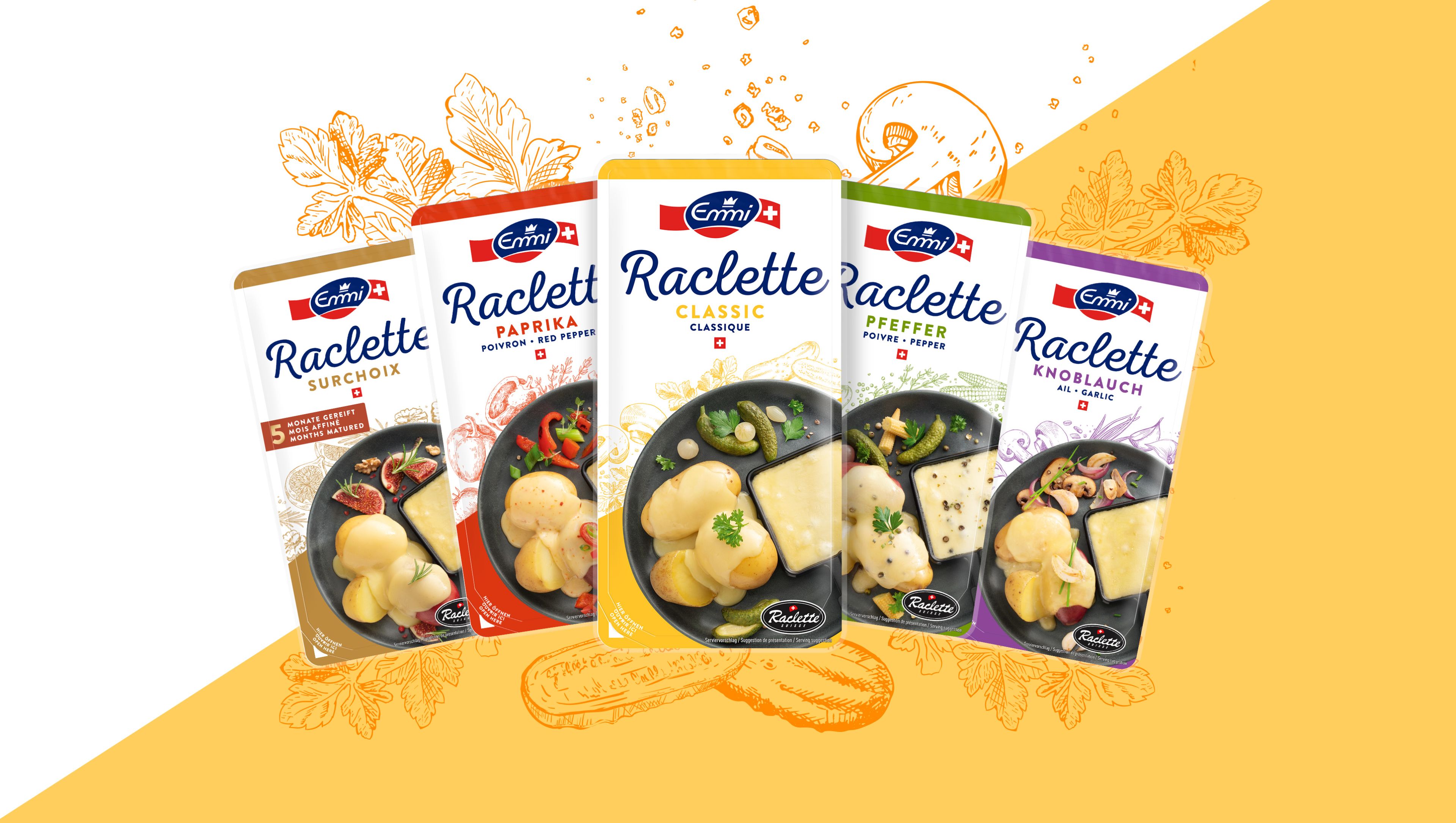 Emmi Raclette: Something to suit every taste! | Emmi Group