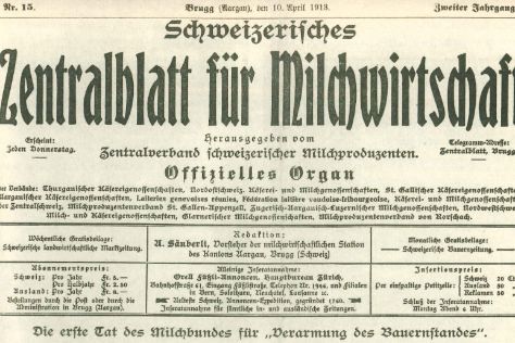 The Swiss dairy industry before the World Wars | Emmi Group