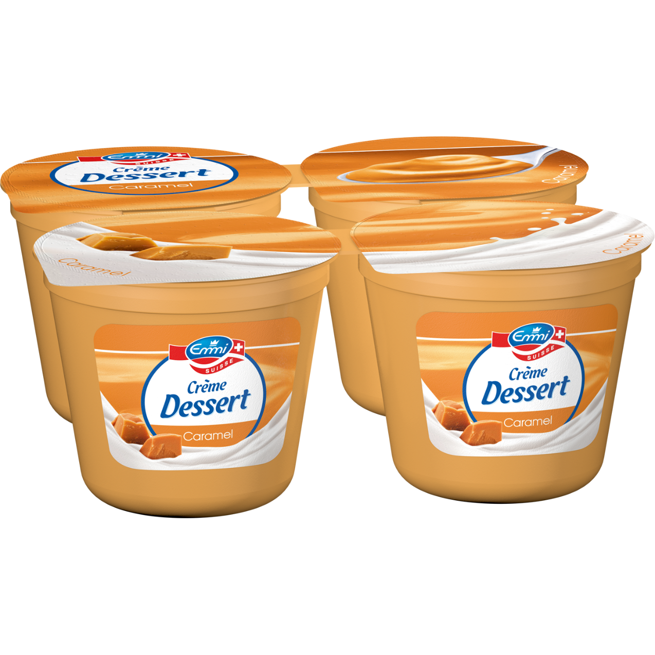 Emmi Suisse Crème Dessert Caramel 4x125g | Emmi Gruppe