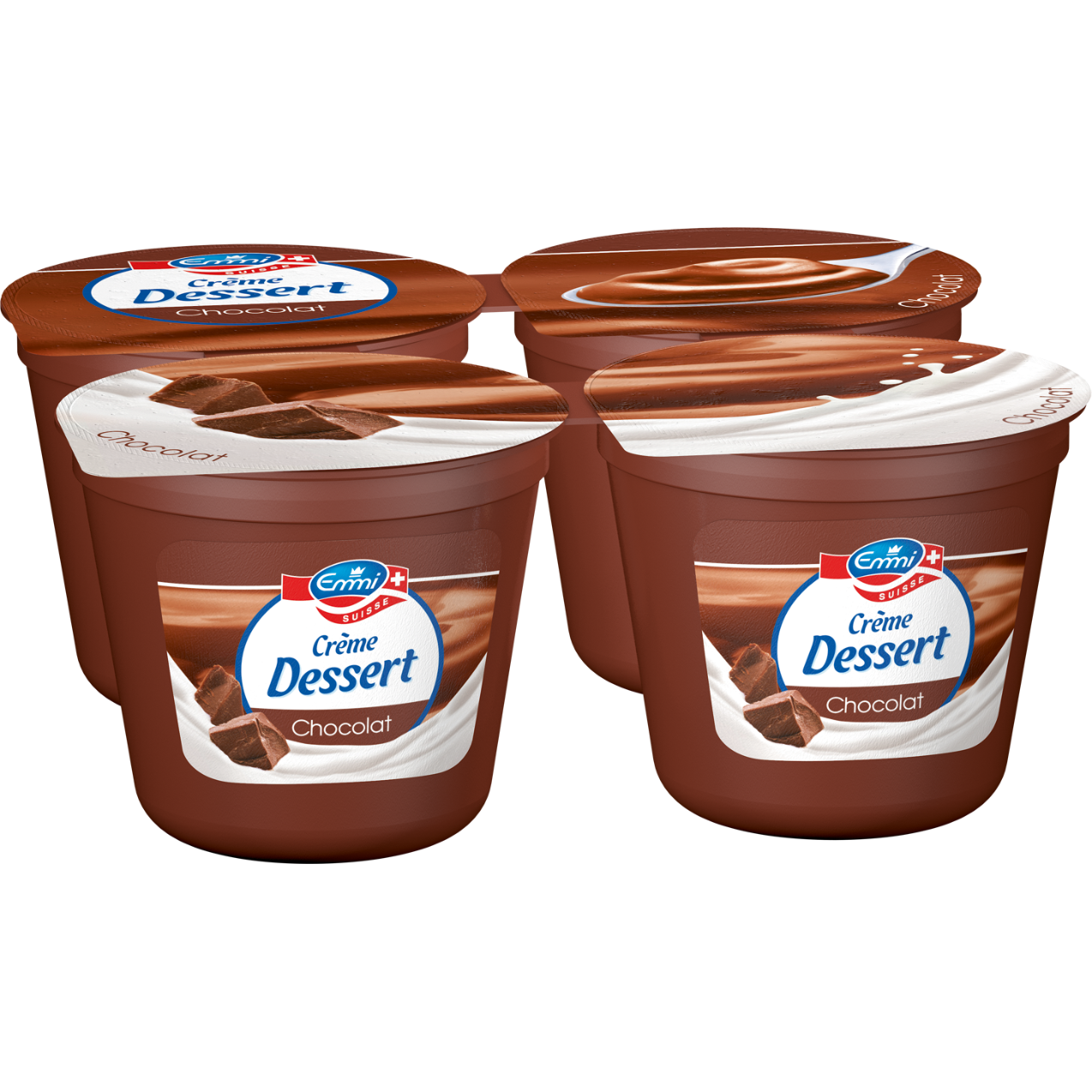 Emmi Suisse Crème Dessert Chocolat 4x125g Emmi Gruppe